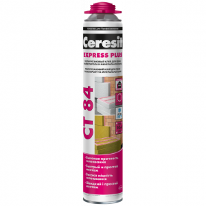 Клей полиуретановый для пенополистирола Ceresit CT 84